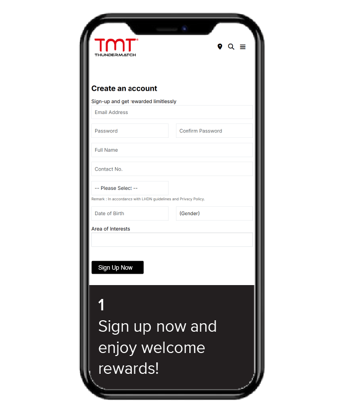 TMT Rewards | Thunder Match