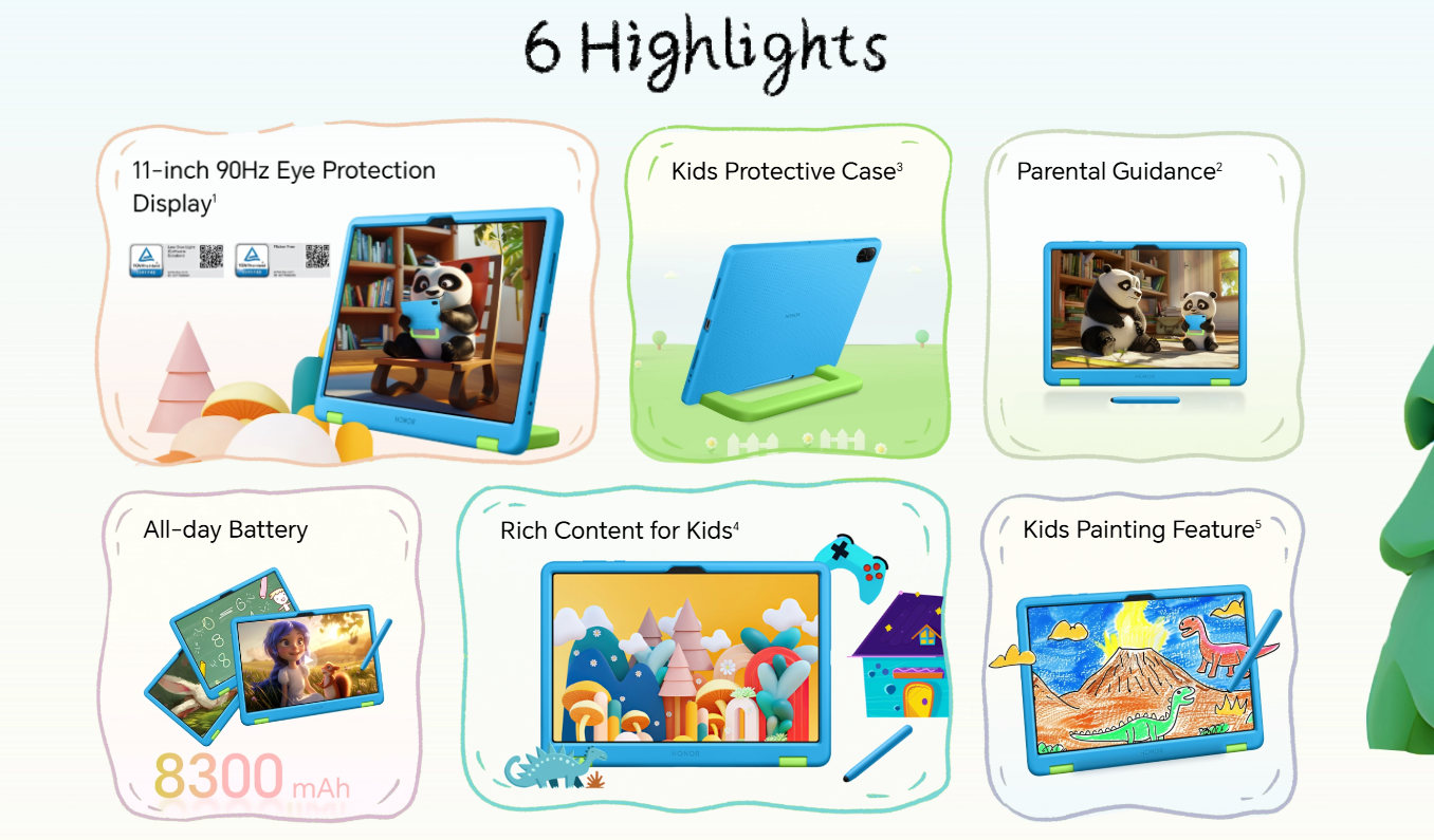 HONOR Pad X8a Kids Edition | Thunder Match
