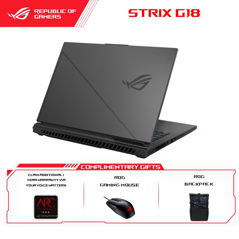 Asus ROG Strix SCAR 18 G834J-YN6068W Gaming Laptop | i9-13980HX | 64GB ...