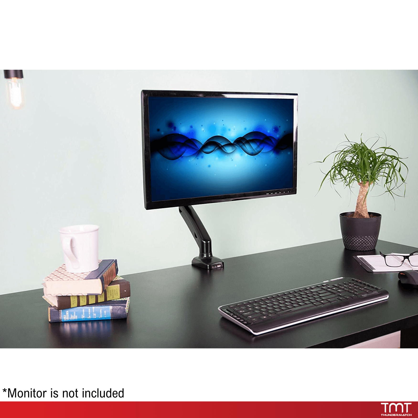 Evis Solid Steel Single / Dual Monitor Arm | Compatible with 17" to 32 ...