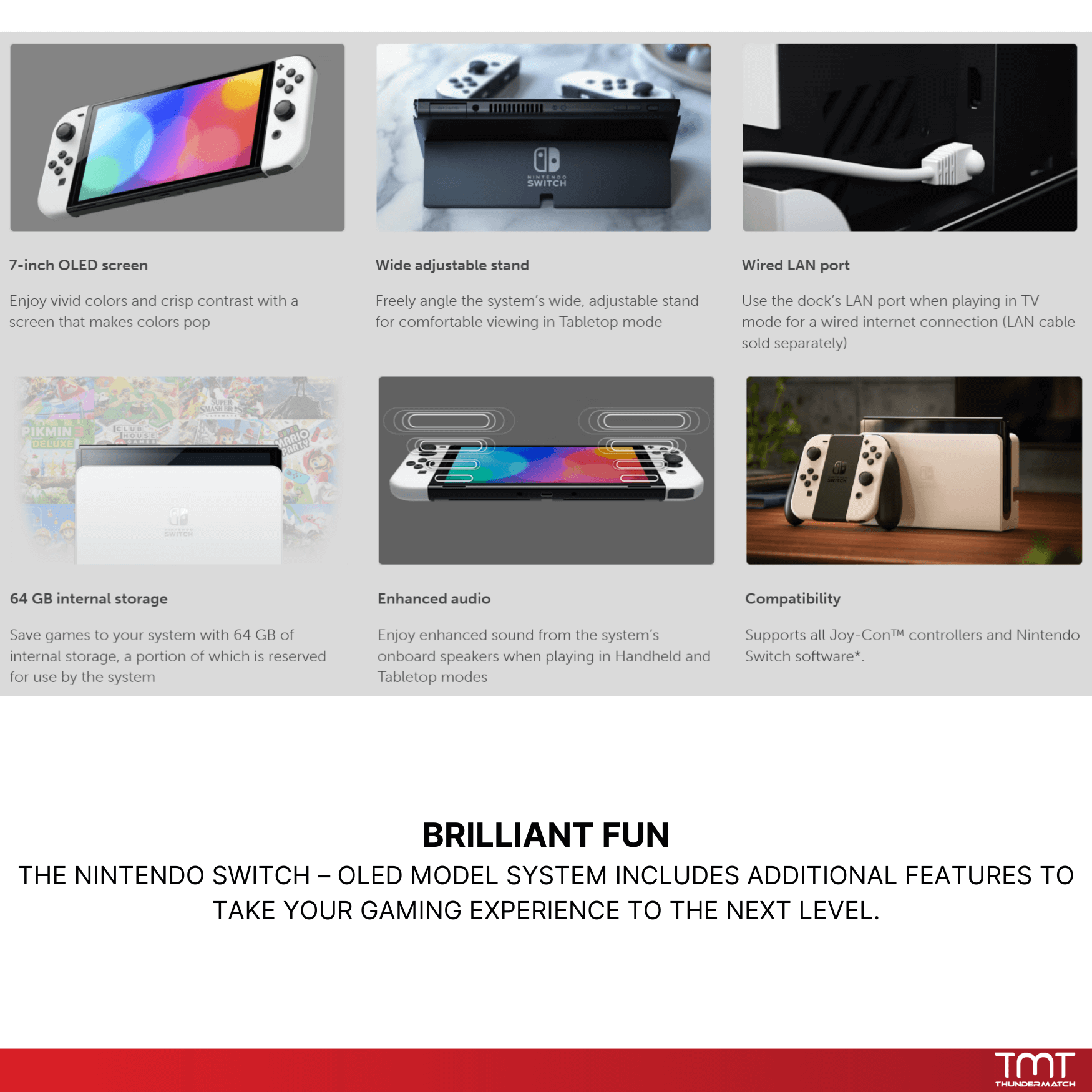 Nintendo Switch OLED Model: Mario Red Edition | Neon Blue / Neon Red ...