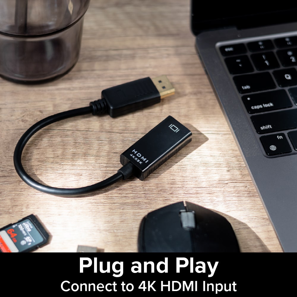 Datronic Display Port to 4K HDMI Converter Adapter (DDP-124) | Thunder ...