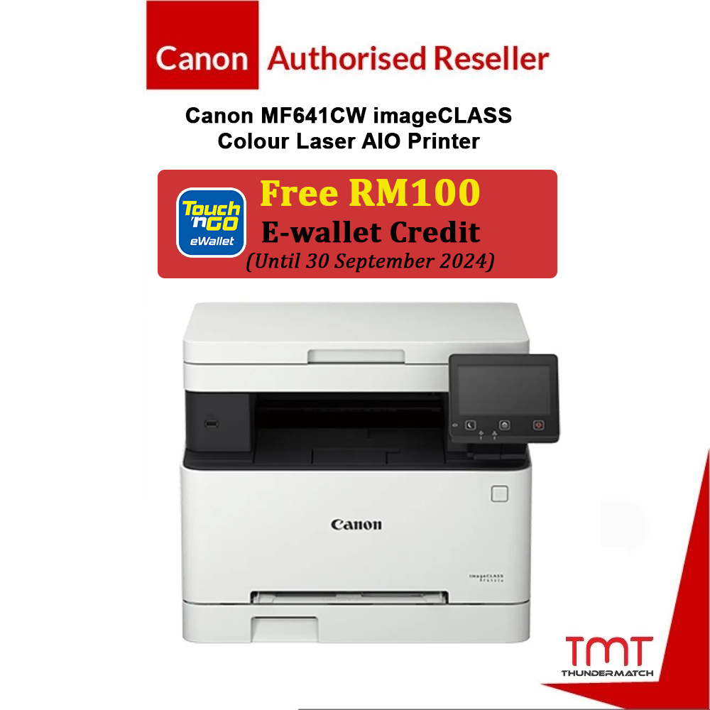 Canon MF641CW imageCLASS Colour Laser AIO Printer (Print,Scan,Copy ...