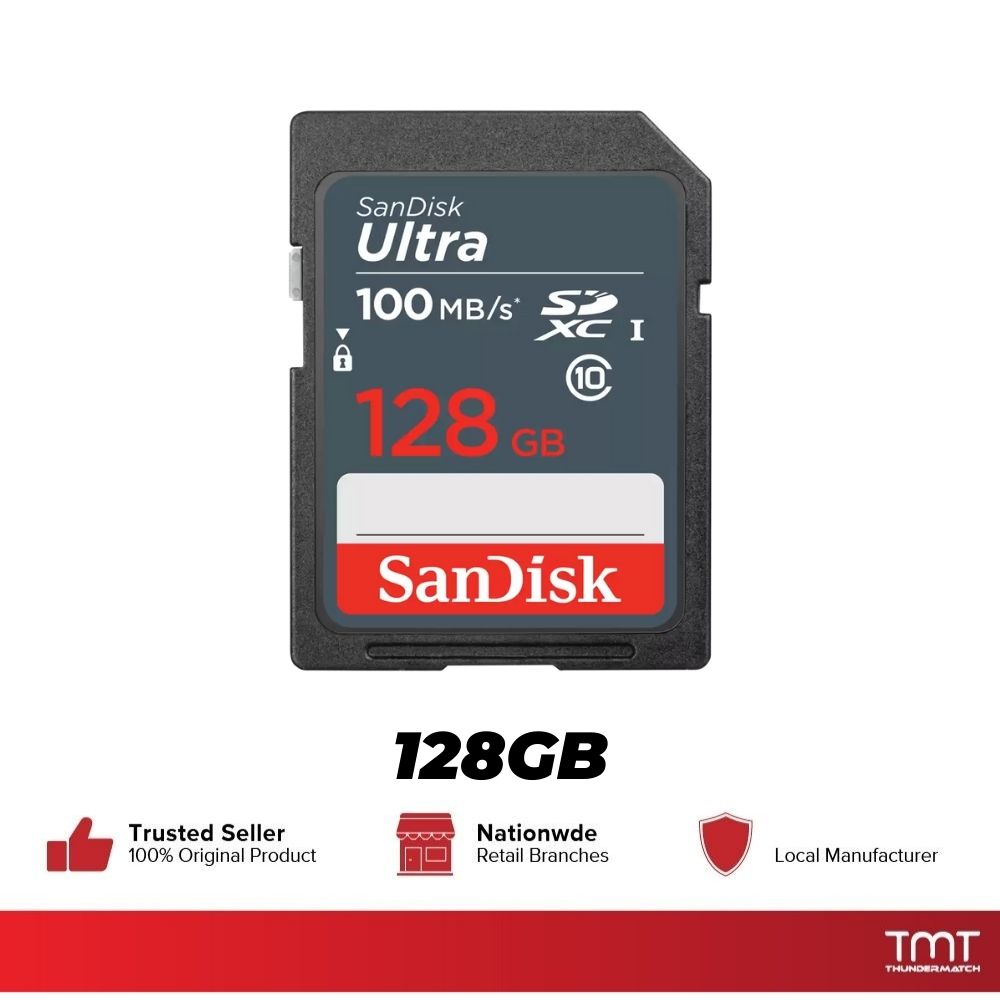 SanDisk SD Card Ultra UHS-I C10 Memory Card | Thunder Match