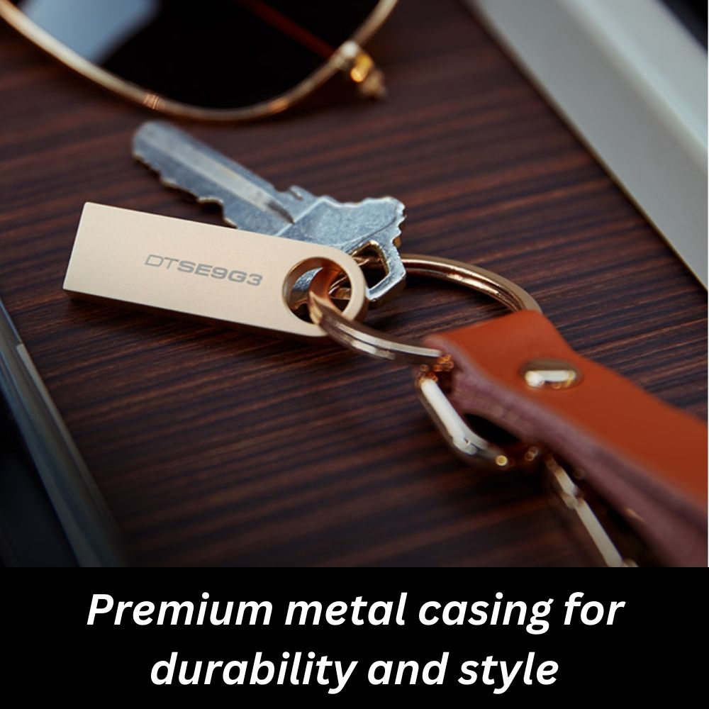 Kingston DataTraveler SE9 G3 USB3.2 Gen 1 Flash Drive | Thunder Match