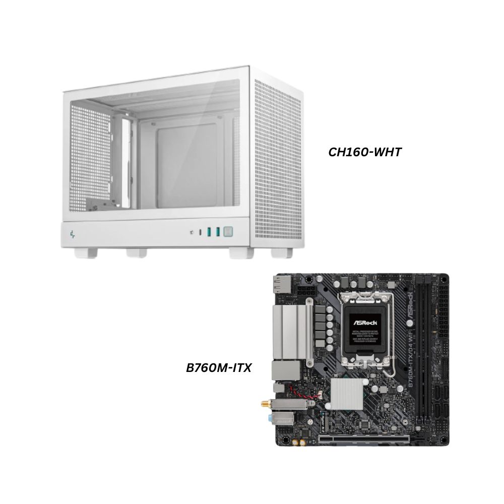 Deepcool CH160 Portable Mini-ITX Casing | Thunder Match