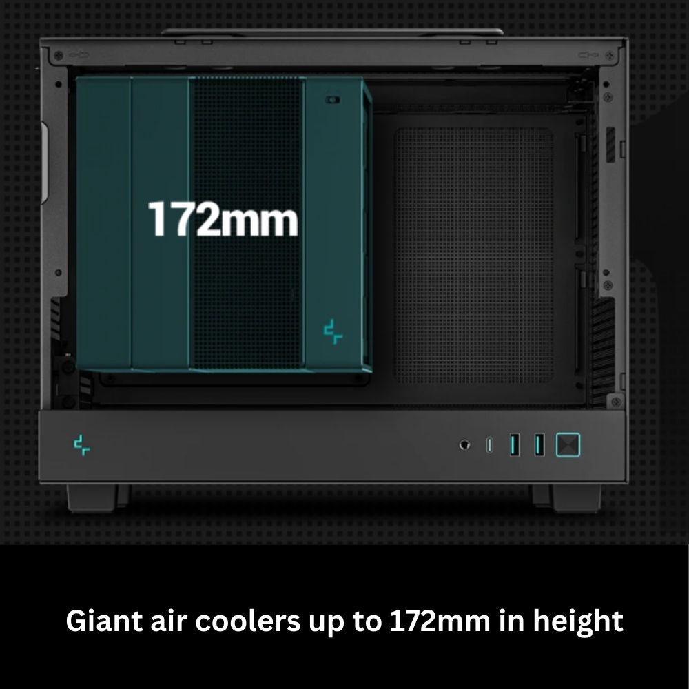 Deepcool CH160 Portable Mini-ITX Casing | Thunder Match