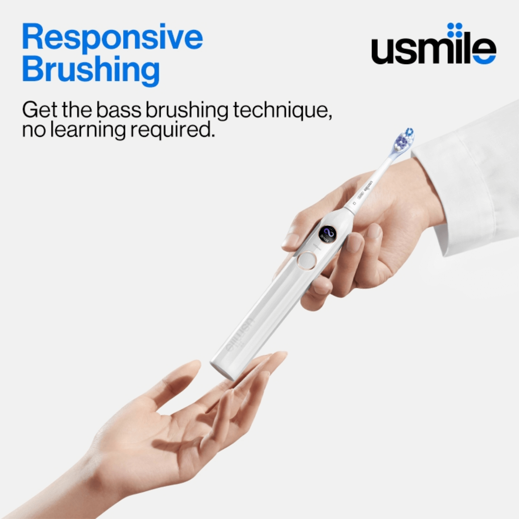 usmile Y10 Superclea Sonic Electric Toothbrush | Thunder Match