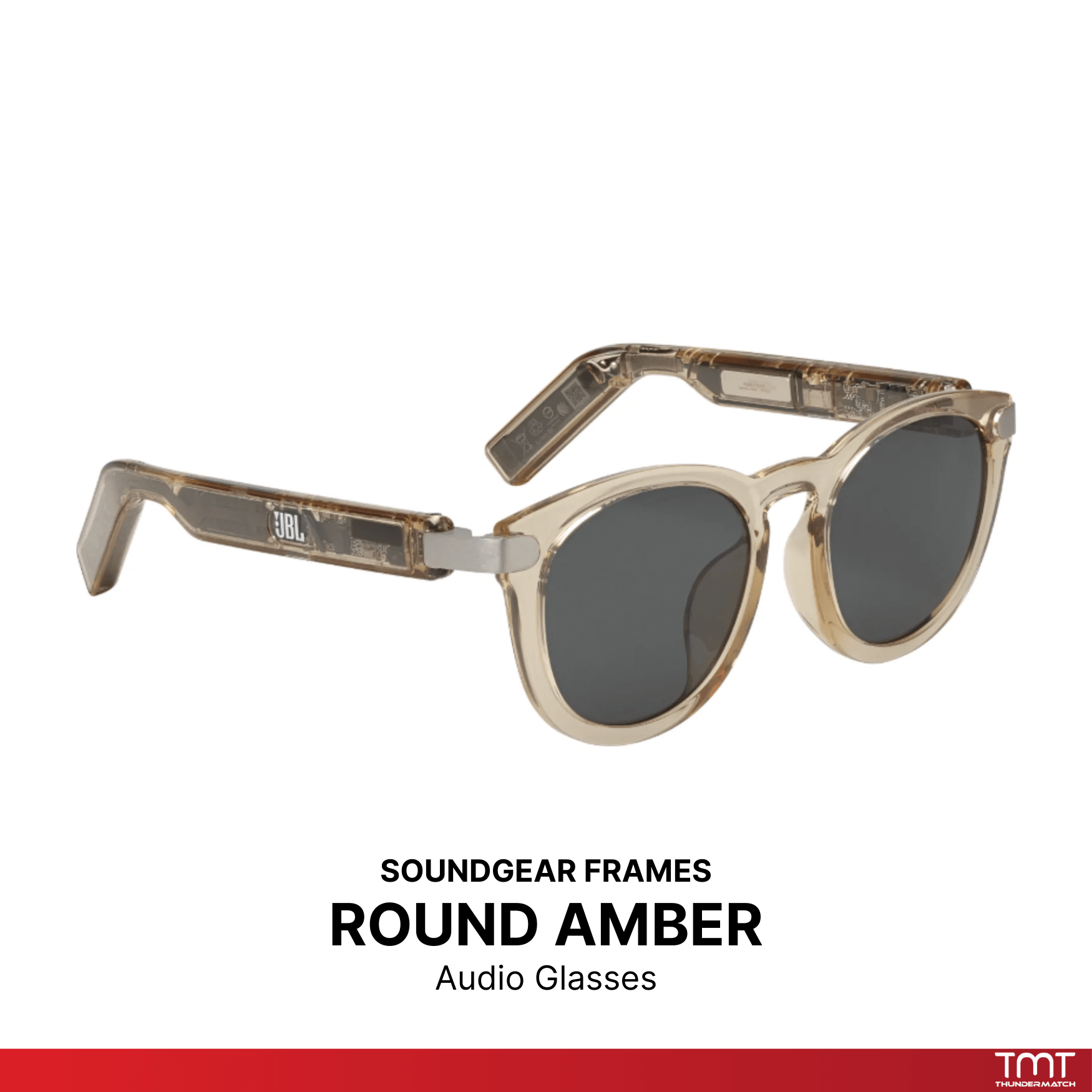JBL Soundgear Frames Audio Glasses | Thunder Match