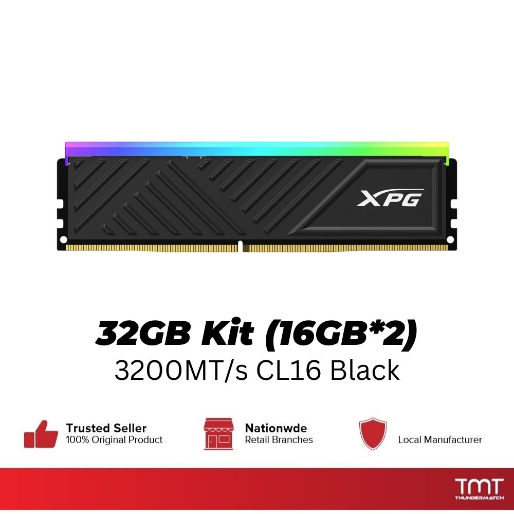 Adata Spectrix D35G RGB DDR4 Desktop Ram Kit | Thunder Match
