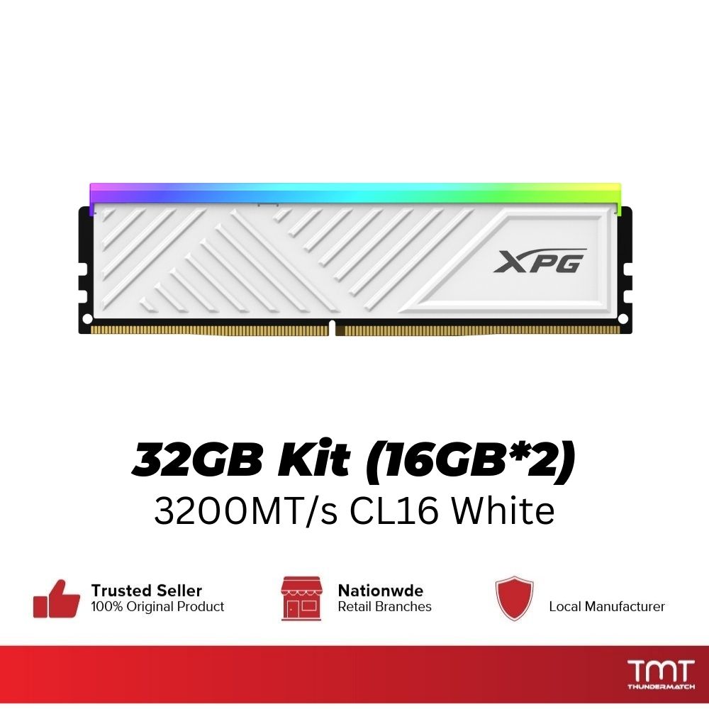 Adata Spectrix D35G RGB DDR4 Desktop Ram Kit | Thunder Match