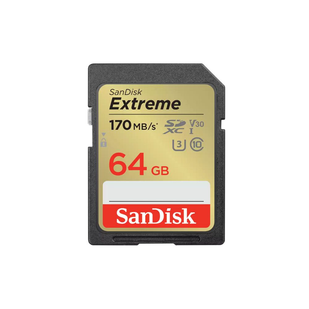 SanDisk SD Card Secure Digital Extreme UHS-I C10 V30 U3 Memory Card ...