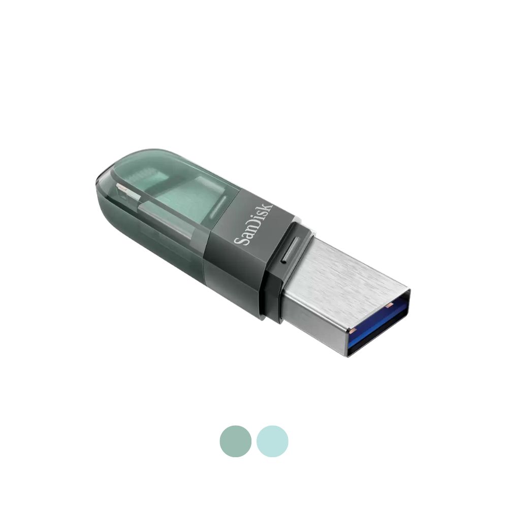 SanDisk iXpand Flip OTG Lightning USB Flash Drive IX90N | Thunder Match