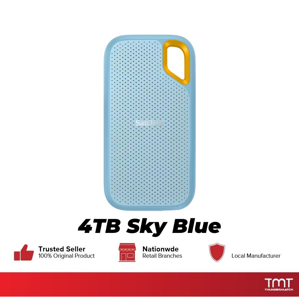 SanDisk Extreme E61 External SSD | Thunder Match