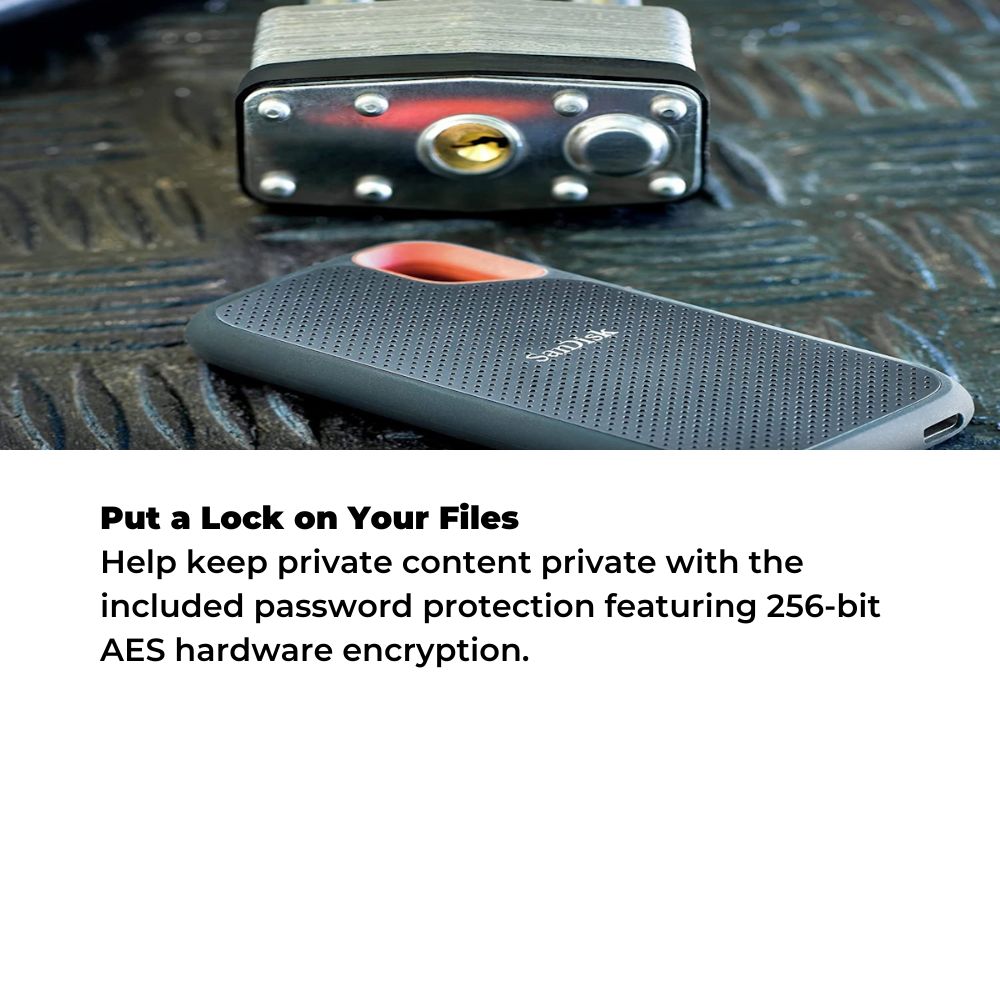 SanDisk Extreme E61 External SSD | Thunder Match