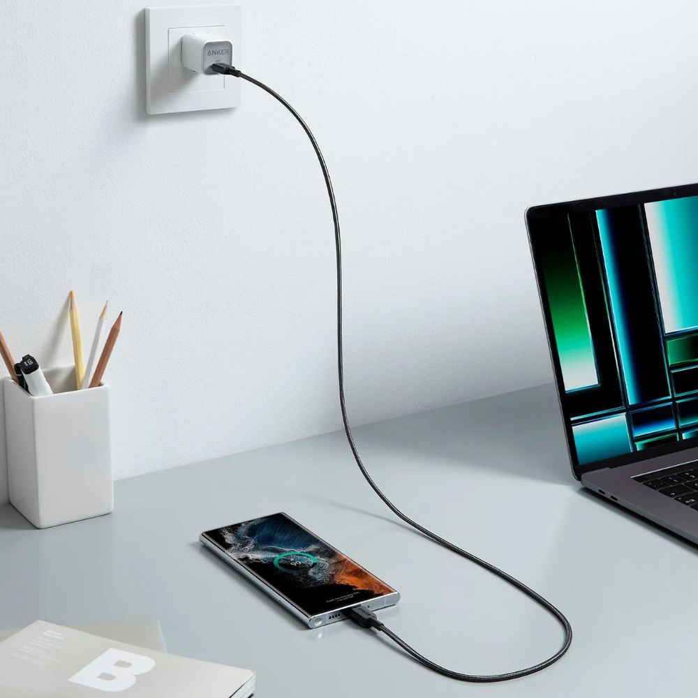 ANKER 322 Braided Cable USB-A to USB-C | Thunder Match