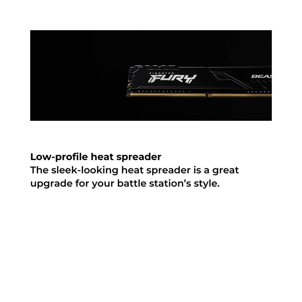Kingston Fury Beast DDR4 Desktop Ram | Thunder Match